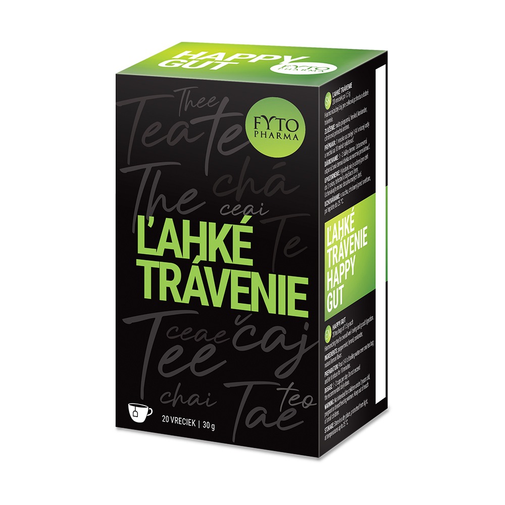 ĽAHKÉ TRÁVENIE harmonizačný bylinný čaj - FYTOPHARMA