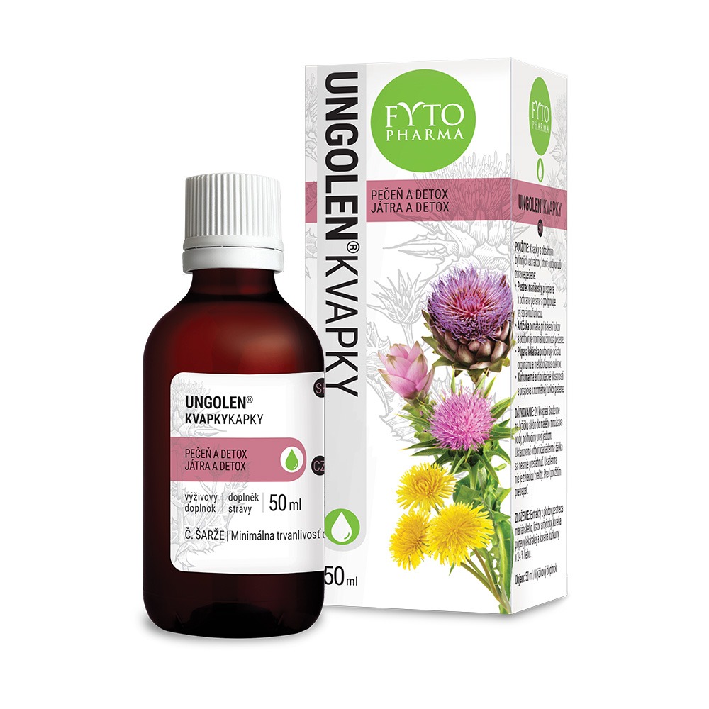 Ungolen® kvapky na pečeň a detox - FYTOPHARMA
